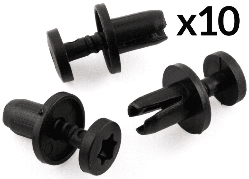 10x Clips for Peugeot Citroen Push Type Trim Panel Retaining Clips ...