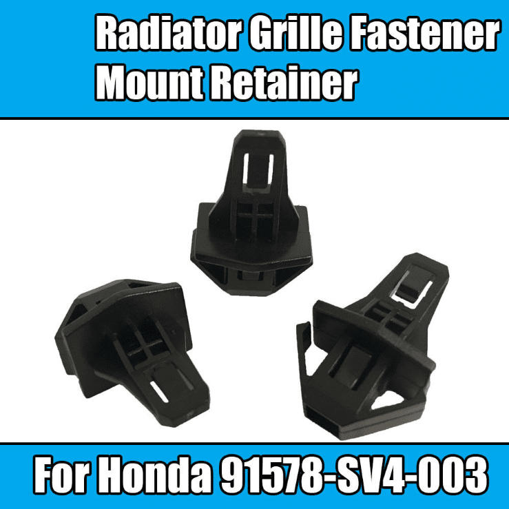 10x Clips for Toyota A5 Radiator Grille Fastener Mount Retainer Black ...