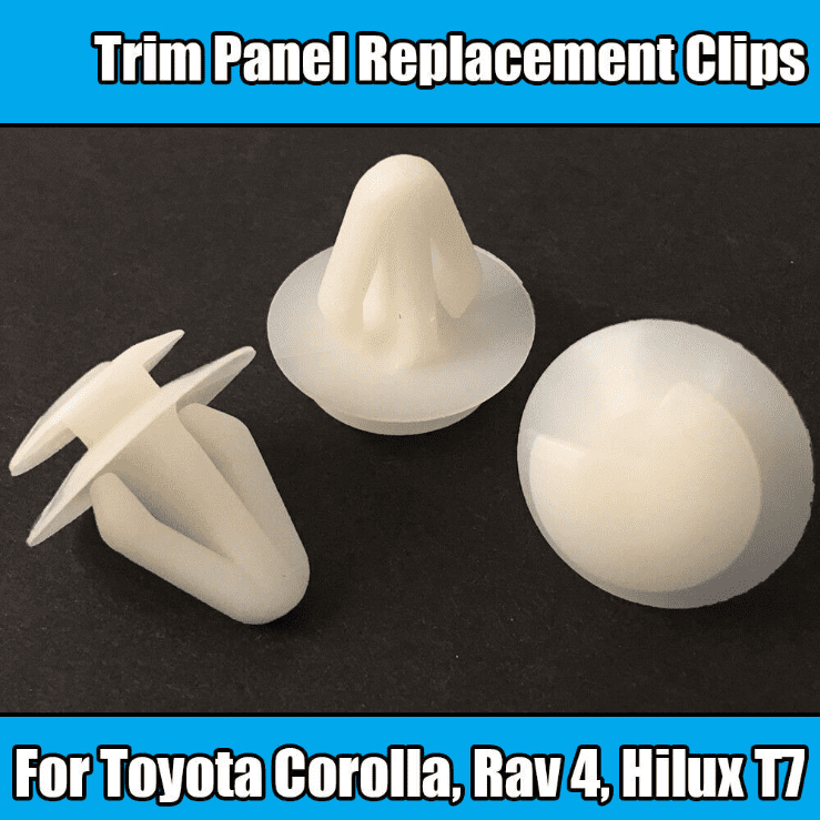 10x Clips for Toyota Corolla Trim Panel Replacement Plastic Clips Rav4 ...