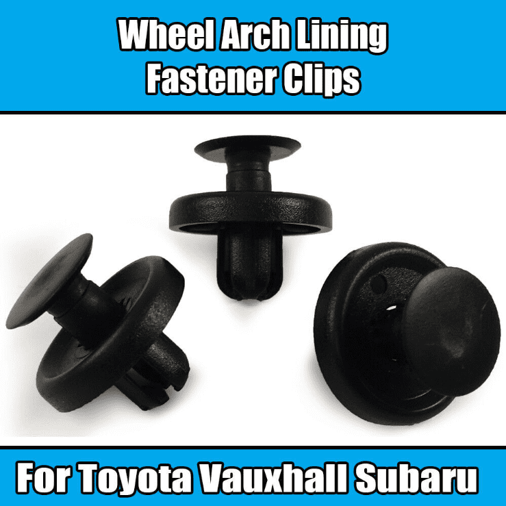 10x Clips for Toyota Lexus Wheel Arch Lining Trim Panel Splashguard Rivet