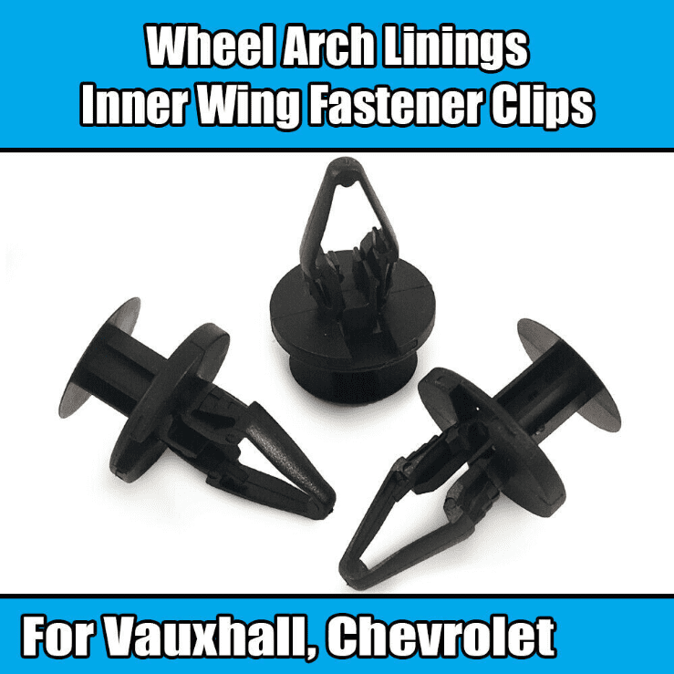 10x Clips for Vauxhall Wheel Arch Linings Inner Wing Trim Fastener ...