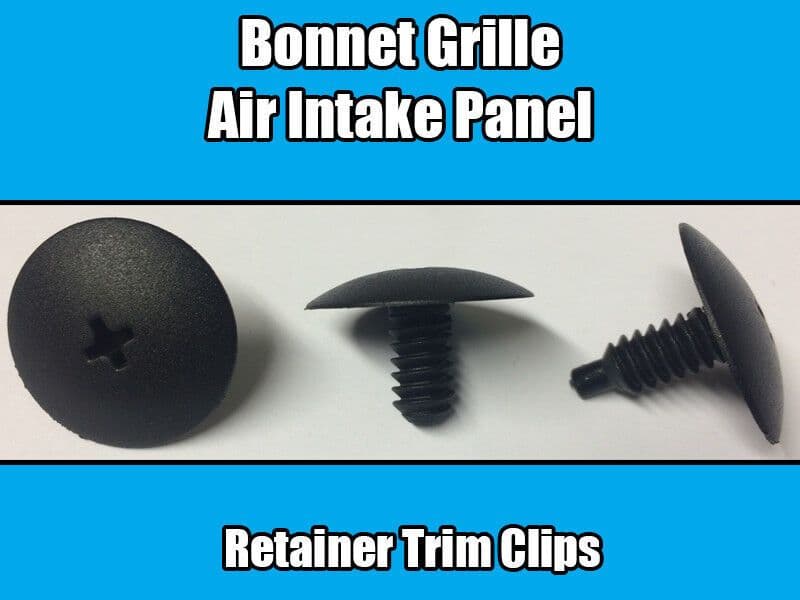 10x Clips for VW Golf Mk3 Vento Audi Bonnet Grill Retainer Panel Air Intake