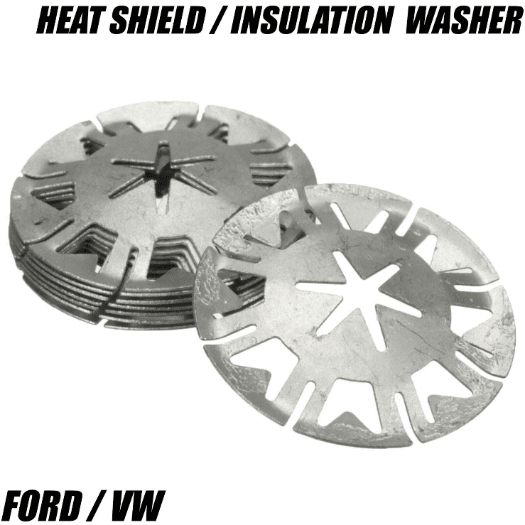 10x Clips for VW T4 T5 Golf Lupo Polo Undertray Exhaust Metal Heat ...