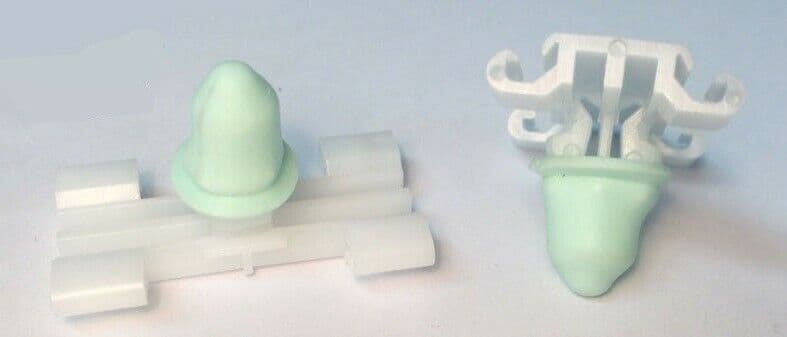 10x Exterior Side Moulding Door Strip Trim Clips for BMW 3-Series E46