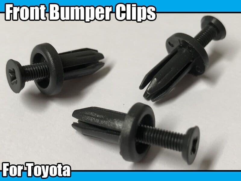 10x Front Bumper Fascia Retainer Trim Clips for Toyota Corolla Rav4 ...