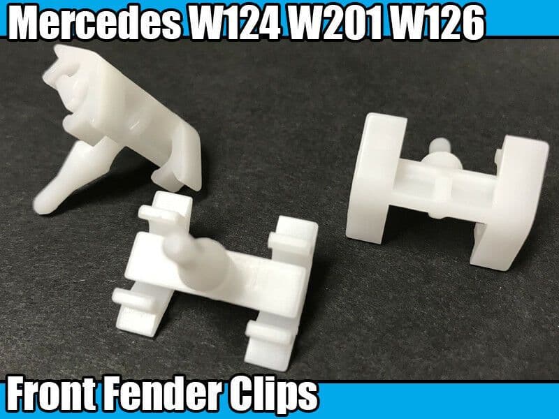 10x Front Fender Wheel Arch Attachment Trim Clips for Mercedes W124 ...