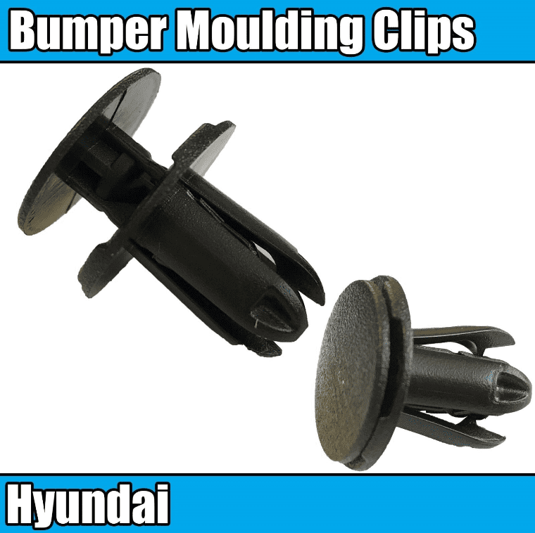10x Front Liner Bumper Fender Moulding Trim Clips for Hyundai I30