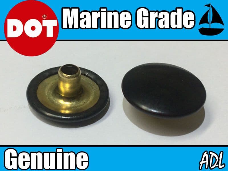 10x Genuine Dot Fastener Press Snap Socket & Cap Fitting Boat Cover ...