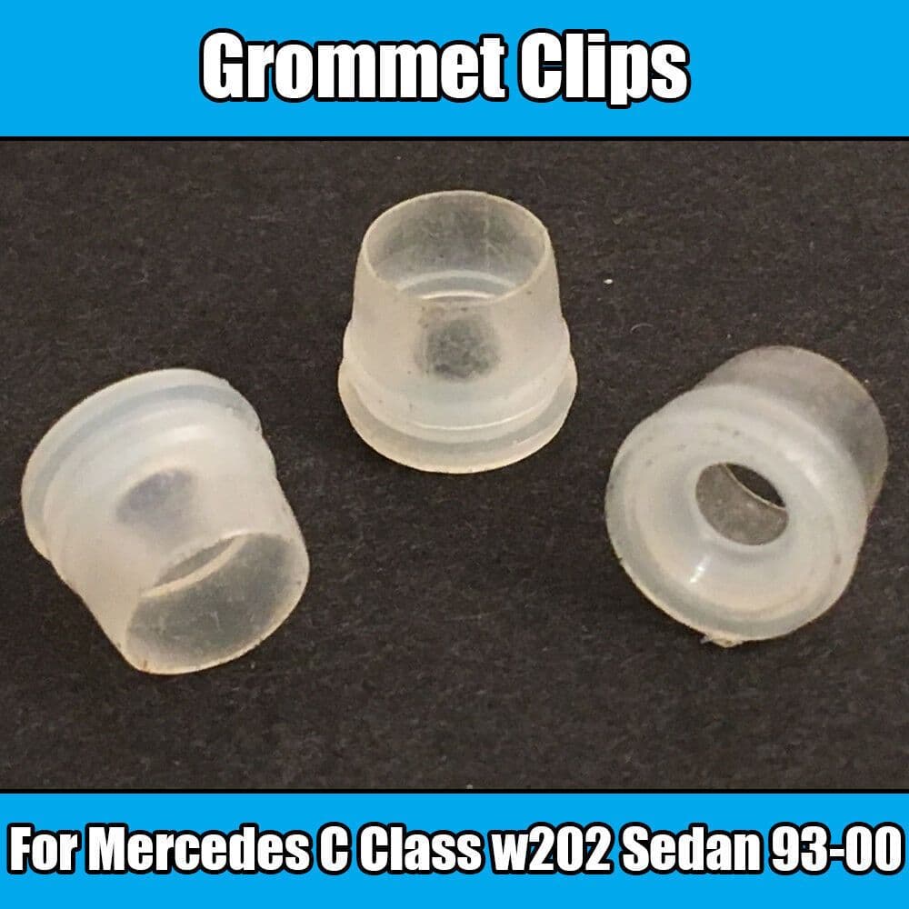 10x Grommet Clips for Mercedes C Class W202 Sedan 93-00 Clear Plastic ...