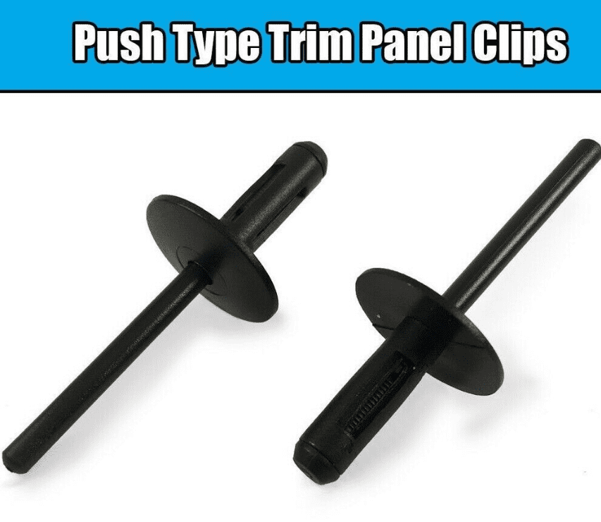 10x Plastic Push Type Panel Trim Clips Wheel Arch Rivet for BMW