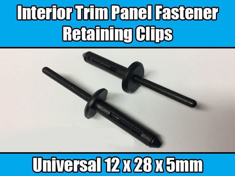 10x Plastic Spreader Rivet Fastener Trim Clips for Chrysler Bumper