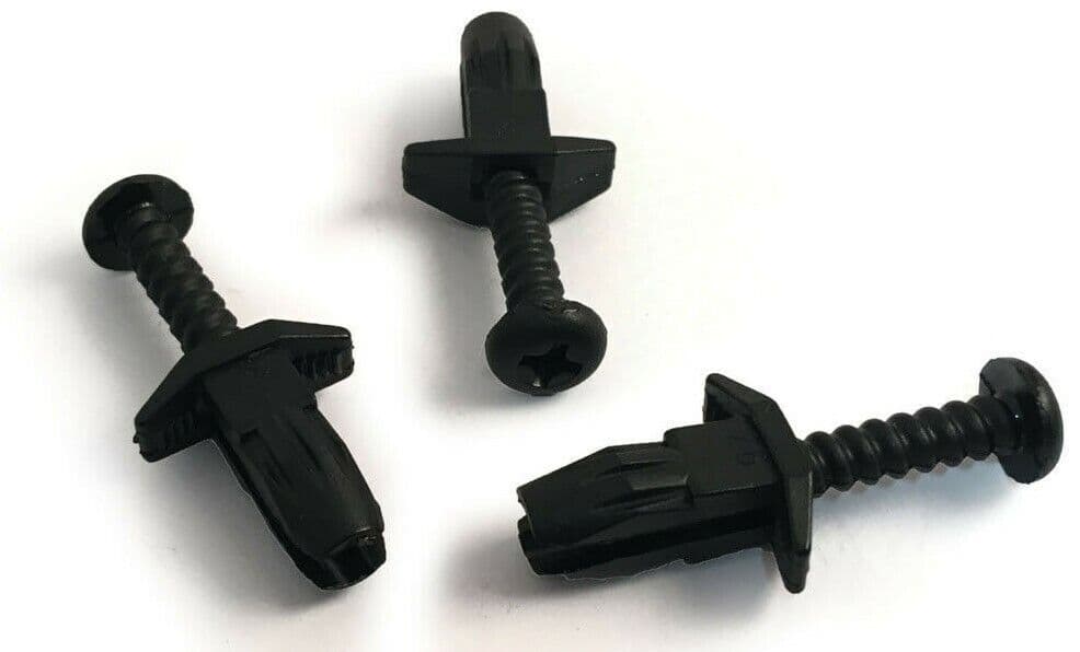 10x Radiator Grille Bumper Trim Clips for BMW 5 Series E34