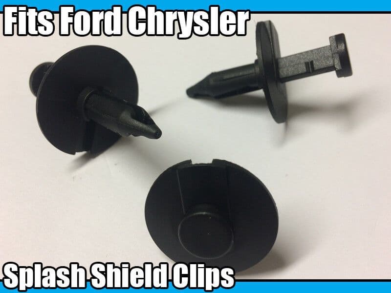 10x Splash Shield Fascia Bumper Cover Trim Clips for Ford Chrysler ...