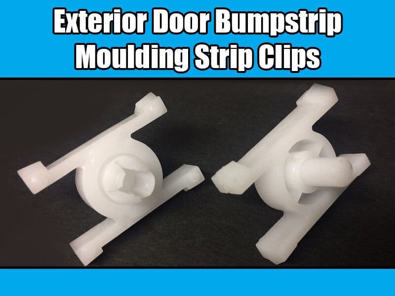 10x Trim Clips for BMW 3Serie E12 E21 E30 Exterior Bumpstrip Door ...