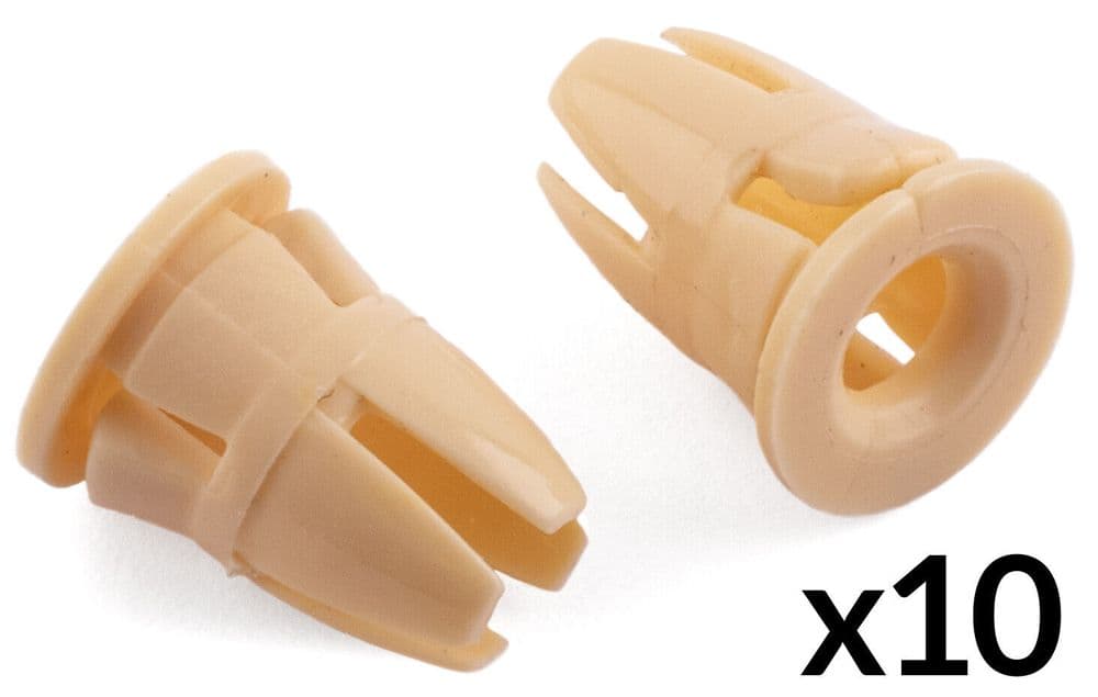 10x Trim Clips for Mercedes Moulding Grommet 9mm Screw Hole Plug Oem ...