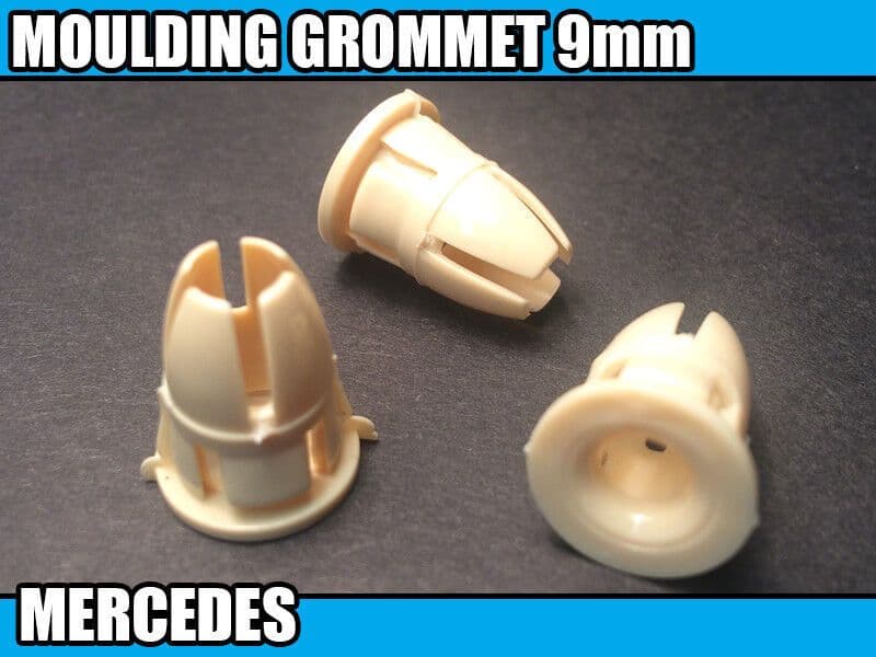 10x Trim Clips for Mercedes Moulding Grommet 9mm Screw Hole Plug Oem ...