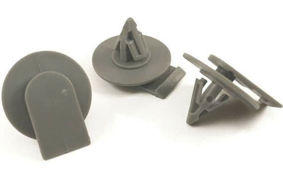10x Wheel Arch Skirt Grey Trim Clips for BMW R50 R52 R53 Mini Cooper