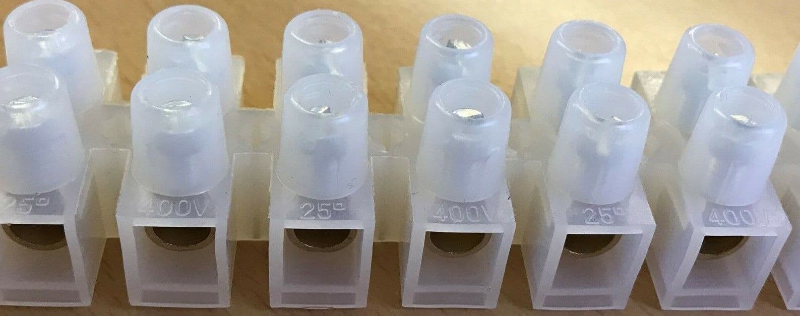 12 Way Connector Strip Choc Block Terminal 60Amp Electrical Connection ...