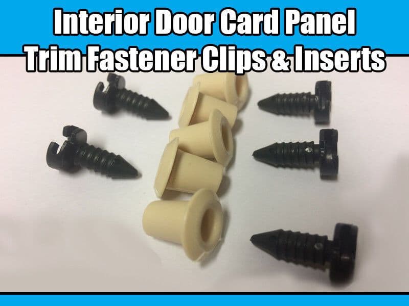 12X Clip Set for Land Rover Defender Interior Door Card Trim Panel ...