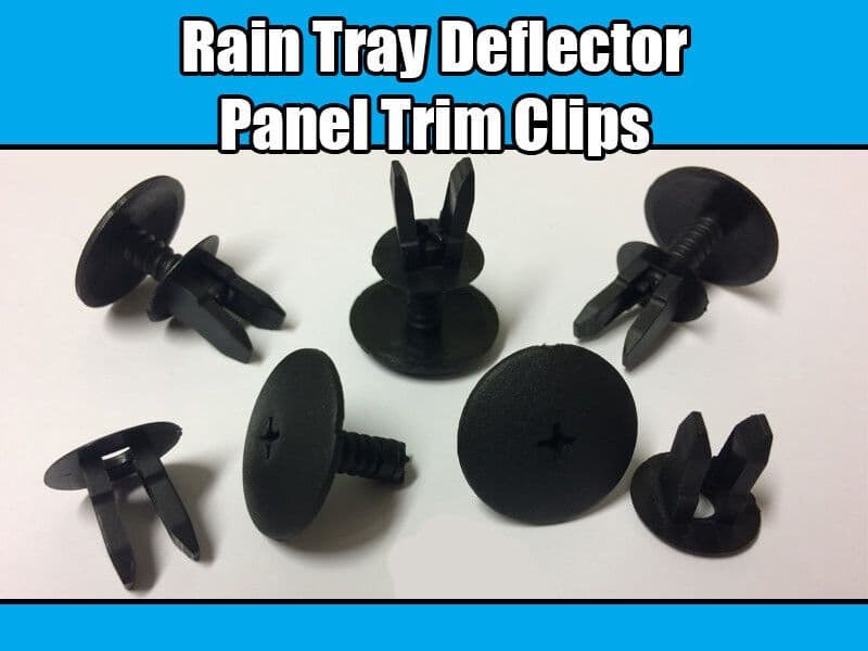1X Clip for VW Golf Mk3 Vr6 Gti Cowl Scuttle Trim Rain Tray Deflector Panel