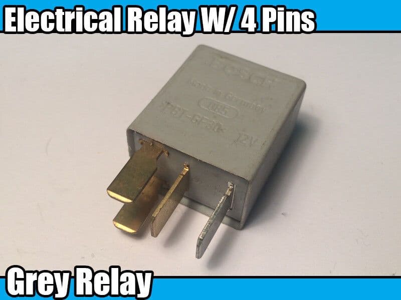 1X Grey Relay Module for Toyota Avensis Relay Bosch 0332011001 90080-87019