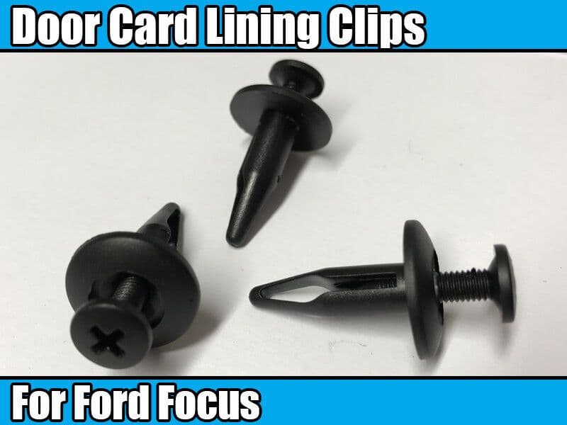 20x 6mm Trim Clips for Ford Focus Taurus Door Card Panel Fascia Lining