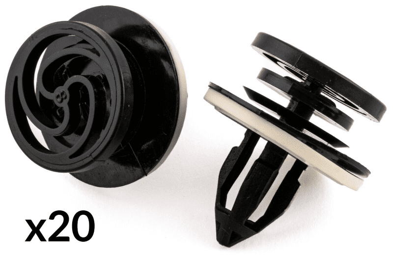 20x Interior Door Card Trim Panel Fastener Clips for Audi A3 A4 VW
