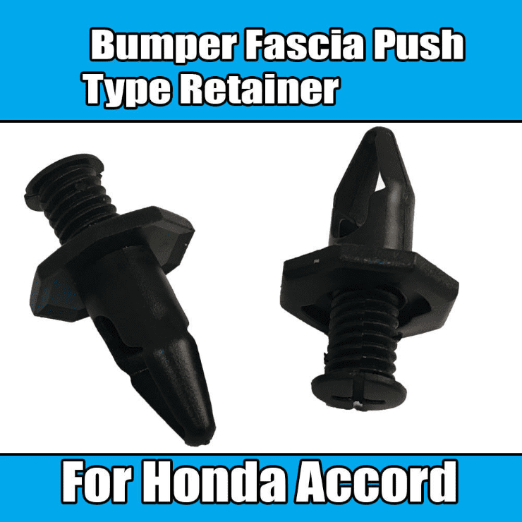20x Plastic Push Type Clips Retainer for Honda Accord Bumper Fascia