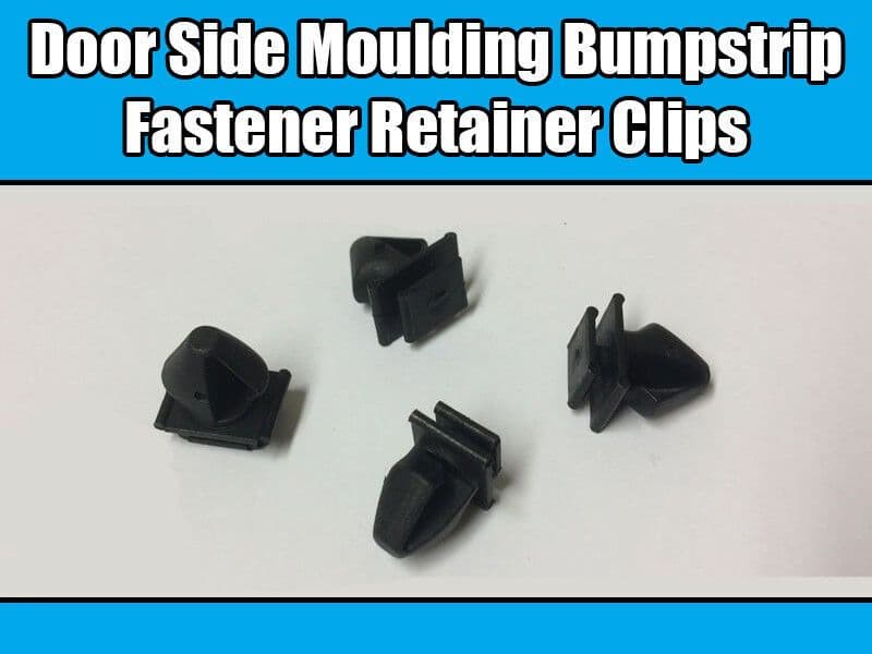 20x Black Plastic Trim Clips for Peugeot 406 Side Moulding Bumpstrip