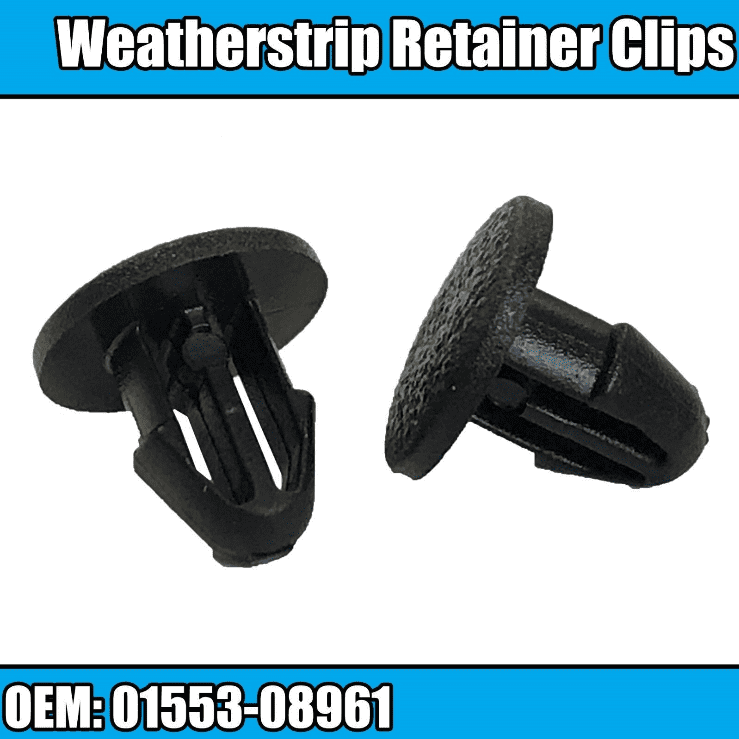 20x Weather Strip Rubber Retainer Clips for Nissan Altima 20Sx Sentra