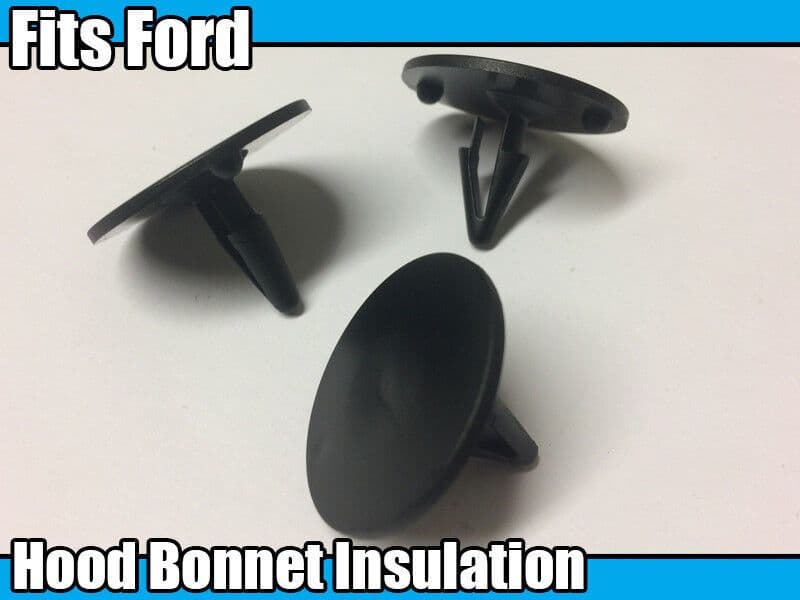 20 Bonnet Insulation Plastic Retainer Clips Fastener for Ford 386553-S