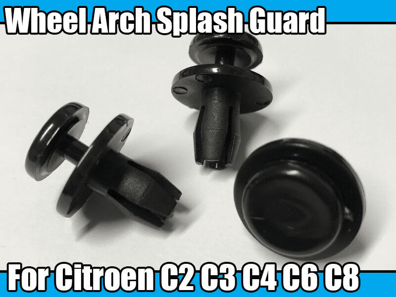 20x Bumper Inner Wheel Arch Splashguard Clips for Citroen