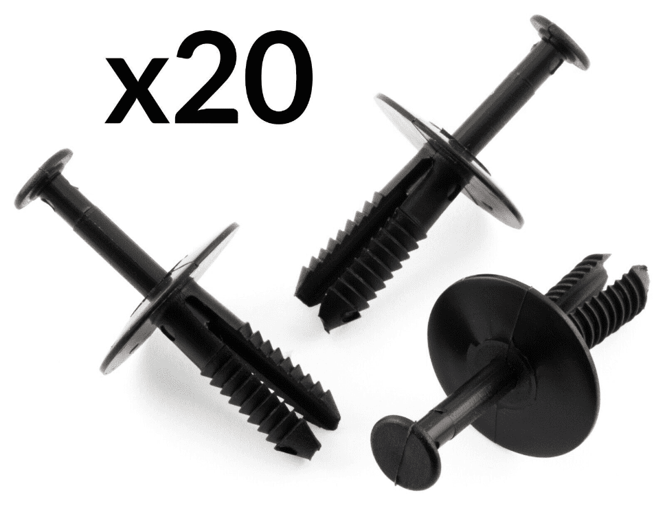 20x Bumper Rivet Trim Clips for Vauxhall Corsa Astra Vectra Zafira ...