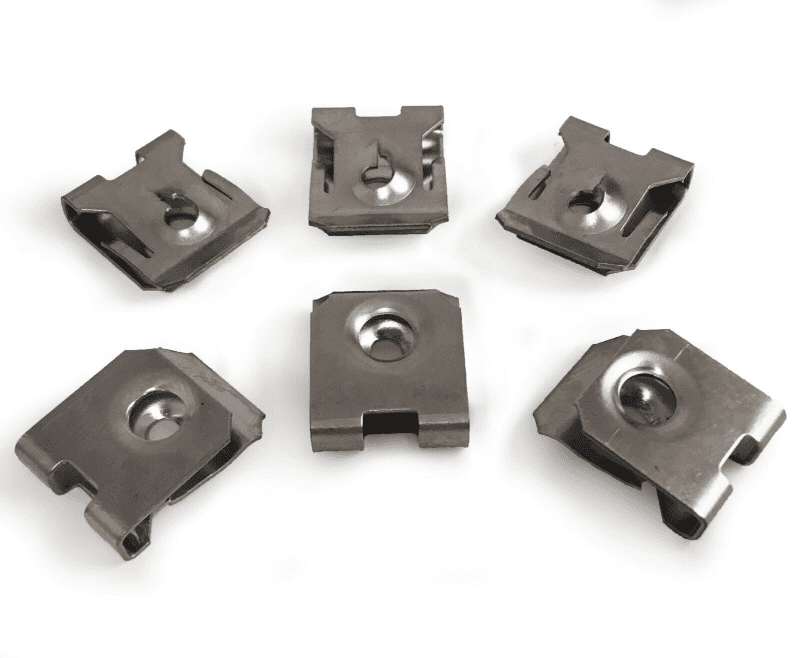 20x Captive Stainless Steel Trim Clips Fastener Nuts for Ford