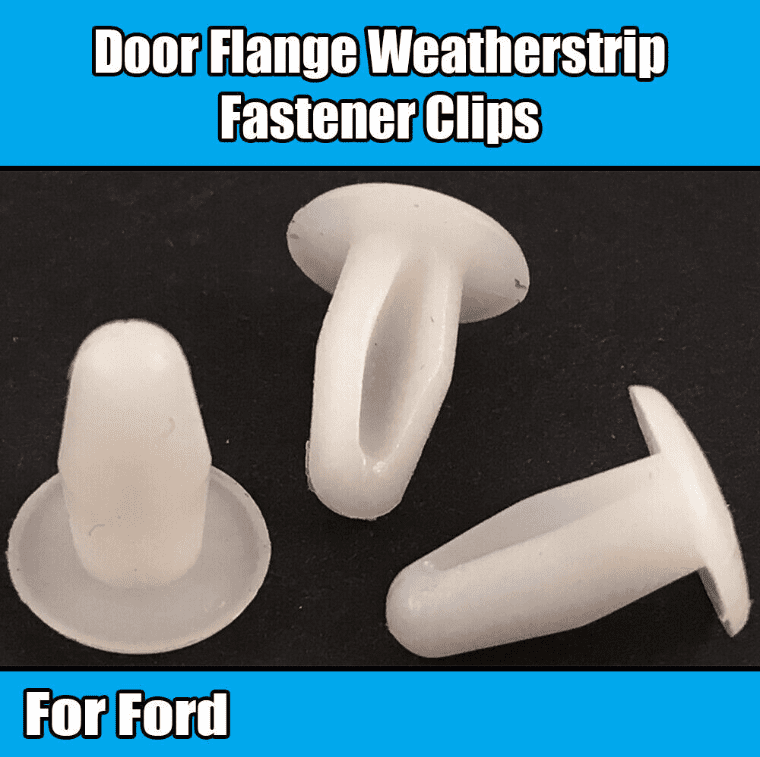 20x Clips for Ford Door Flange Weatherstrip Retainer Fastener