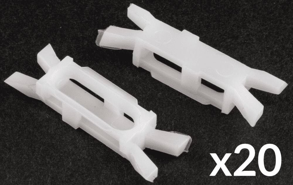 20x Clips for Renault Clio Megane Door Seal Fasteners Rubber Gasket