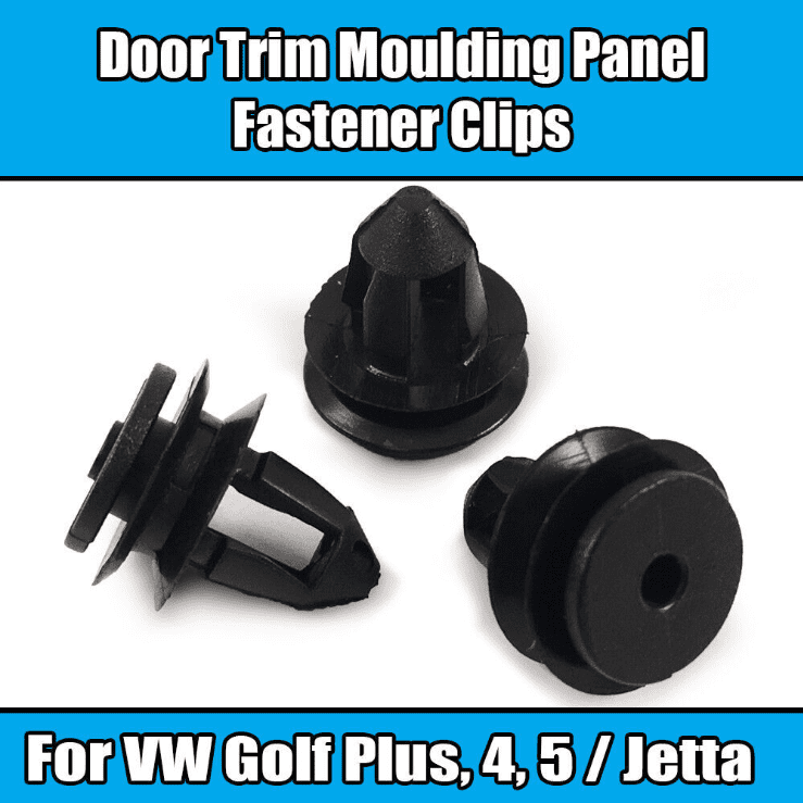 20x Clips for VW Golf Jetta Door Moulding Trim Panel Lining Fastener