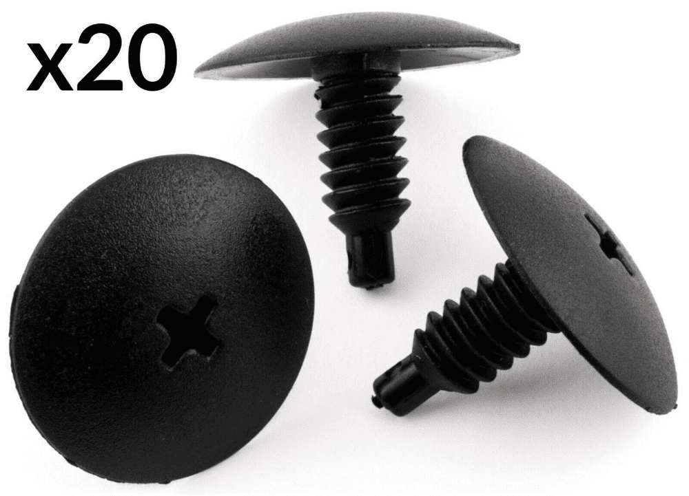 20x Clips for VW Golf Mk3 Vento Audi Bonnet Grill Panel Air Intake