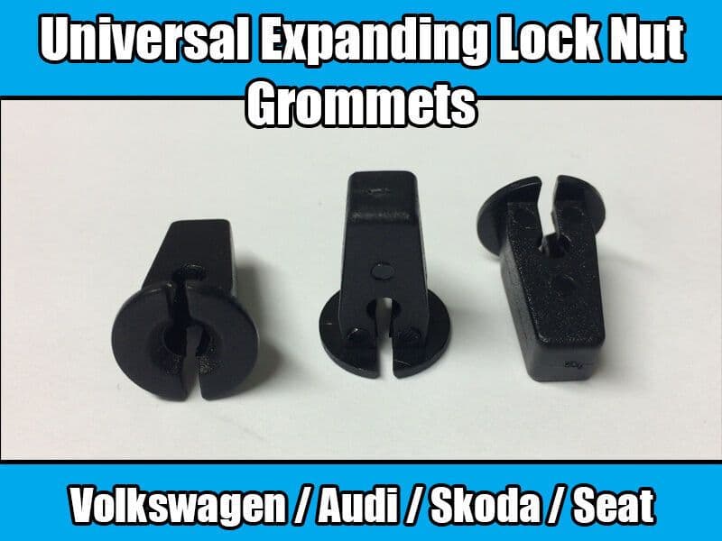 20x Expanding Lock Nuts for VW Audi Skoda Wheel Arch Bumper Panel