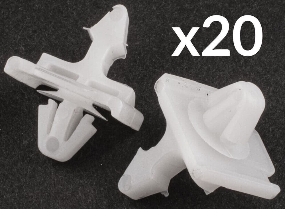20x Side Door Moulding Trim Clips for Mercedes 109 W201 E Class W124
