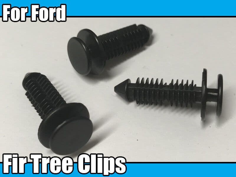 20x Fascia Fir Christmas Tree Trim Seat Back Push Clips for Ford