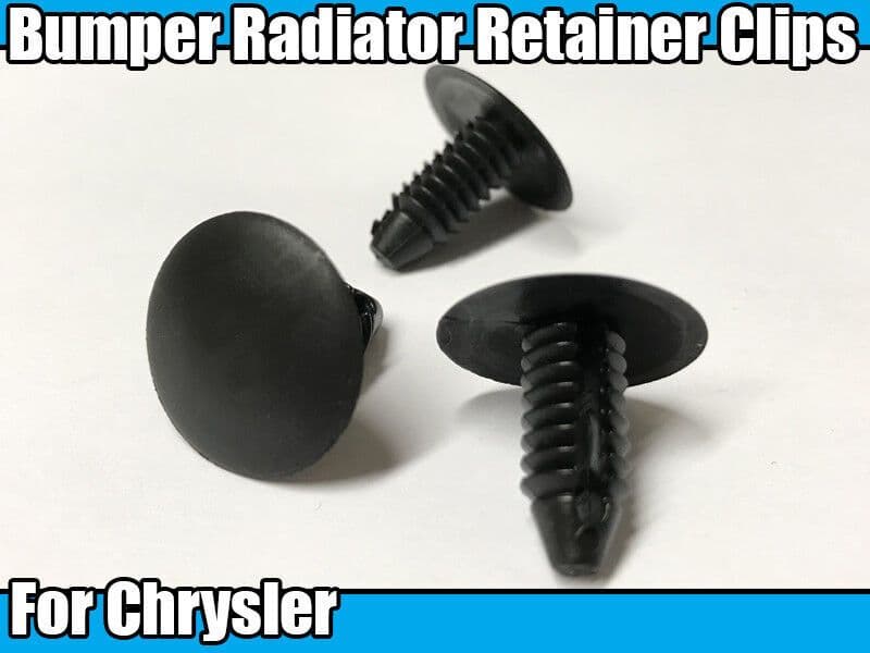 20x Front Bumper Boot Radiator Retainer Shield Trim Clips for Chrysler