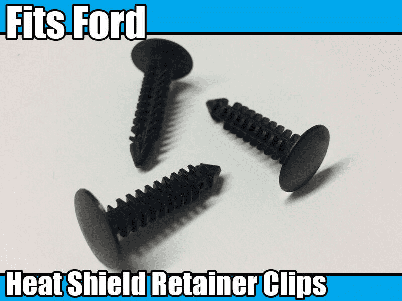 20x Heat Shield Retainer Clips Fastener for Ford Engine Mount Trim