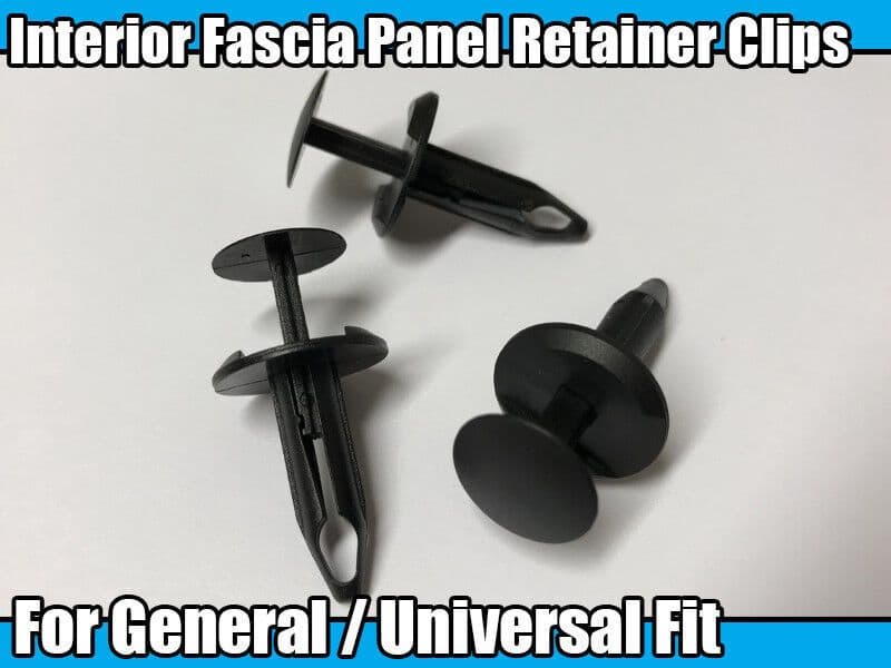 20x Fascia Panel Retainer Push-Type Fastener Rivet Trim Clips for Ford