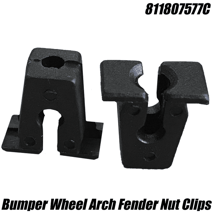 20x Nuts for VW Golf Mk1 Mk2 Mk3 Gti Vr6 Corrado Wheel Arch Trim Fixing ...