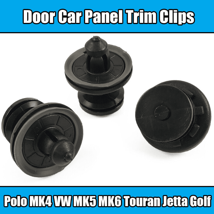 20x Clips for Polo Mk4 VW Mk5 Mk6 Touran Jetta Golf Passat Door Card