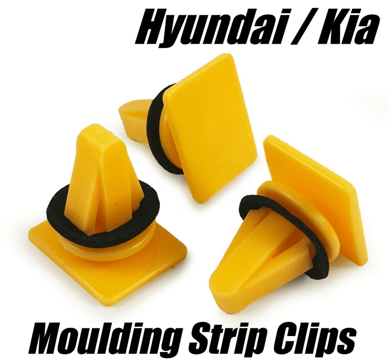 20 Plastic Clips for Hyundai Kia Side Door Moulding Trim Strip 1000236