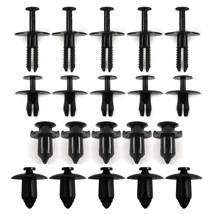 20x Plastic Rivet Clips Set for BMW Bumper Wheel Arch Exterior Trim