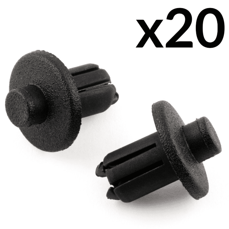 20x Plastic Trim Clips for Toyota Corolla Bumper Fastener Retainer ...