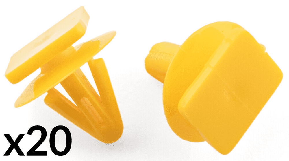 20x Rear Boot Trunk Plastic Retainer Side Skirt Clips for Kia Hyundai ...